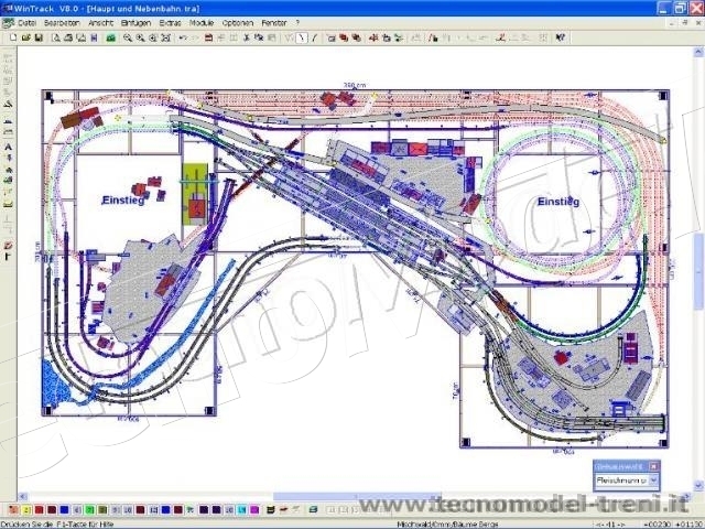 WinTrack WTV133D WinTrack V13.0 3D software progettazione plastici 3D