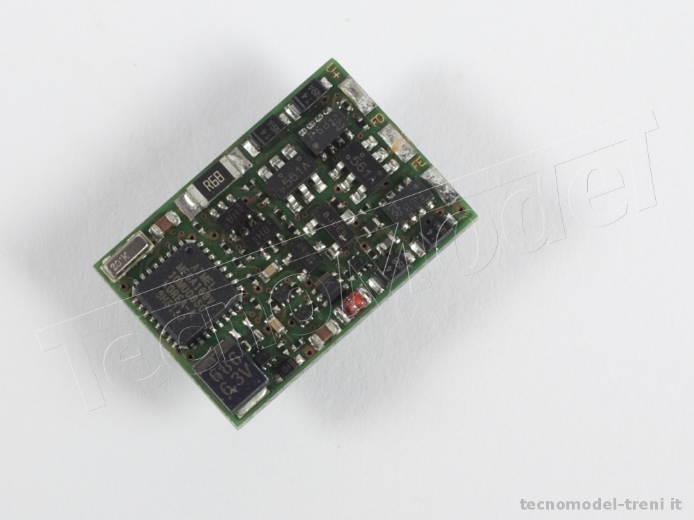Lenz 10330-01 Decoder DCC Silver Direct 8 pin + NEM 652 - TecnoModel ...