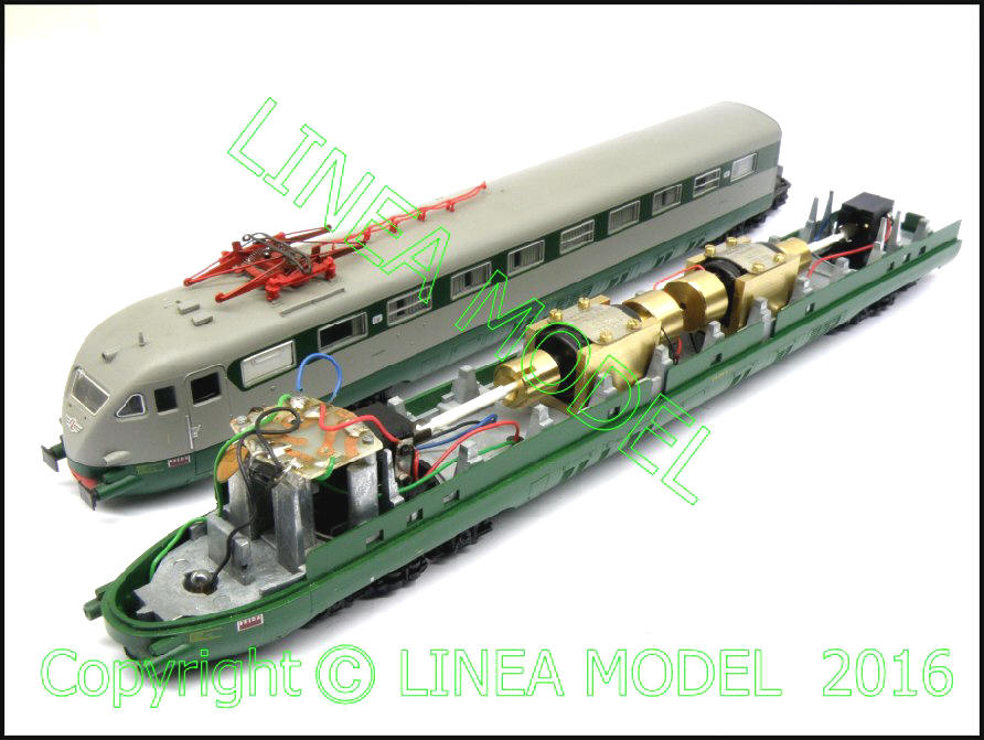 Lineamodel LM1917 Doppio Motore per LIMA FS ETR200 - ETR 232 - ETR 233 ...